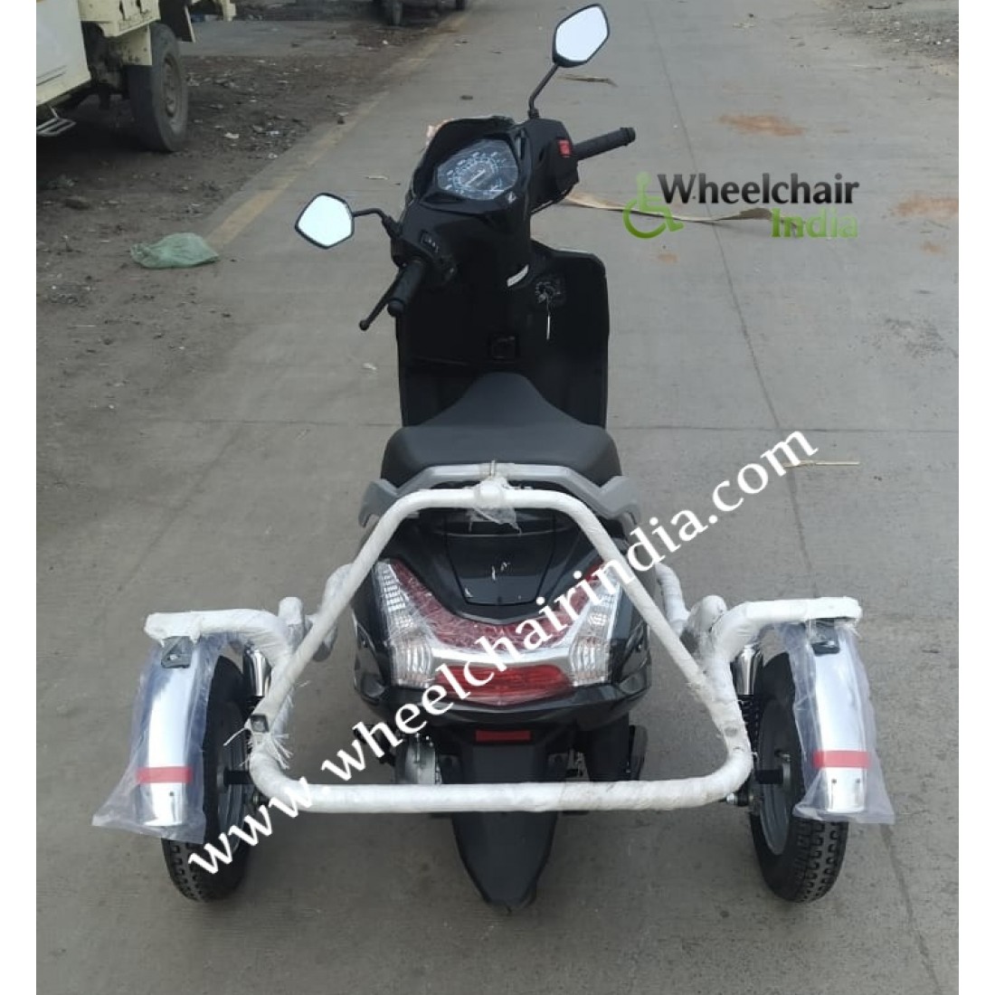 Side Wheel Attachment Kit For New Honda Activa 125 BS6 @ Rs 11990 Retro ...