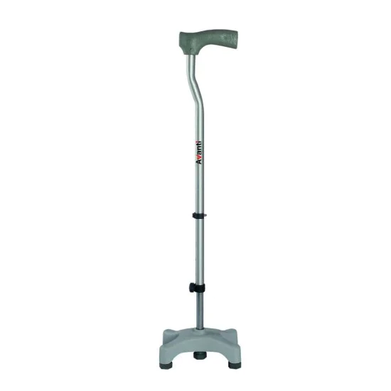Vissco Invalid Quadripod Walking Stick L Shape @ Rs 950