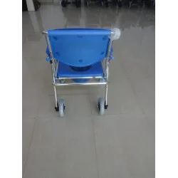 Buy Lightweight Foldable Frame Shower Commode Chair Online at Lowest ...
