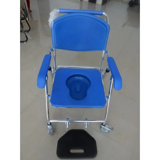 Aluminium Shower Commode Chair Lightweight Foldable @ Rs 11999