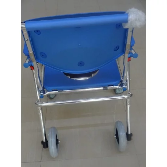 Aluminium Shower Commode Chair Lightweight Foldable @ Rs 11999