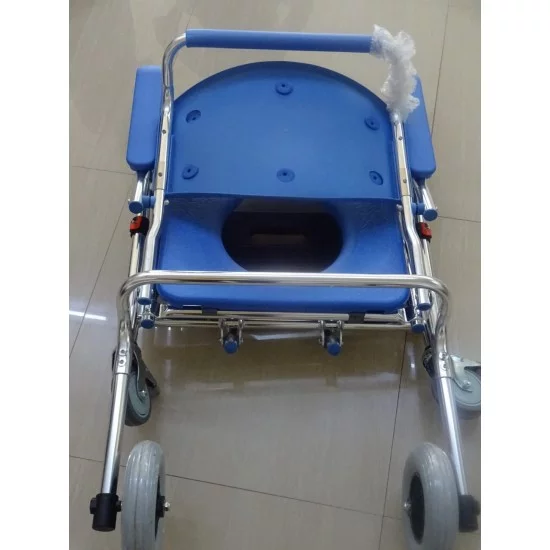 Aluminium Shower Commode Chair Lightweight Foldable @ Rs 11999